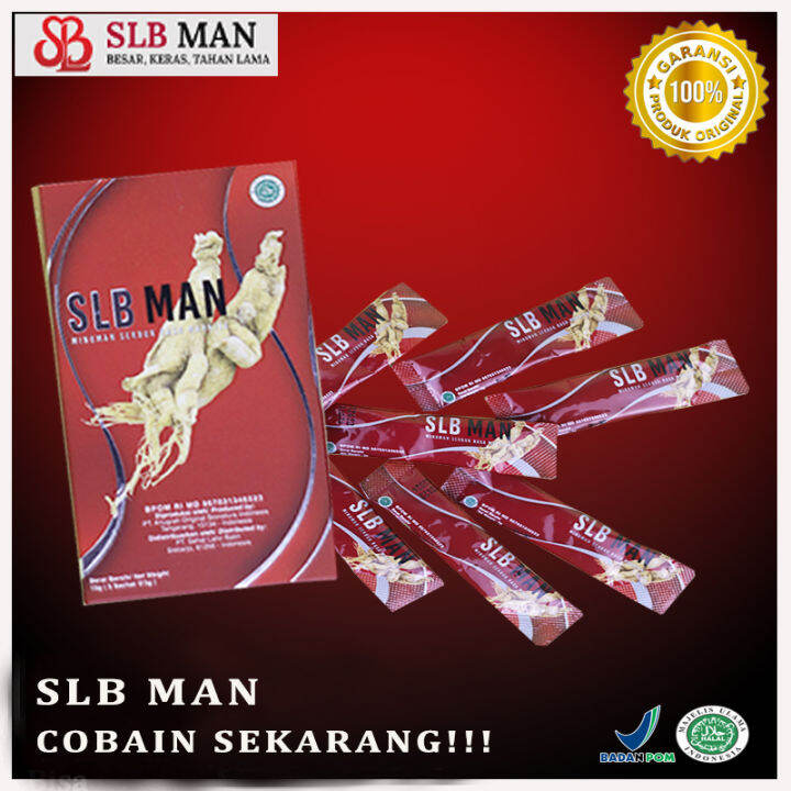 SLB Man / Minuman Herbal / Meningkatkan stamina Vitalitas Pria 1 sachet ...