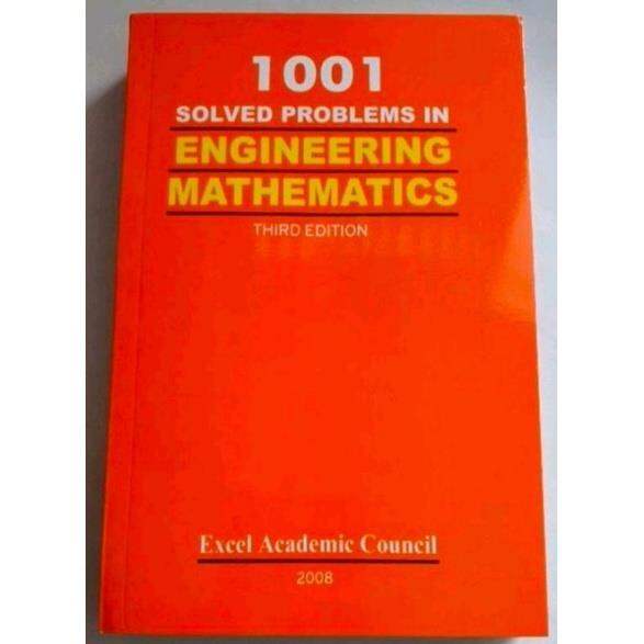 1001 Engineering Mathematics by excel book | Lazada PH
