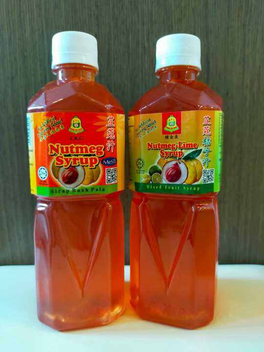 [HALAL] Cheong Kim Chuan Nutmeg Syrup & Lime 鍾金泉豆蔻汁 | Lazada
