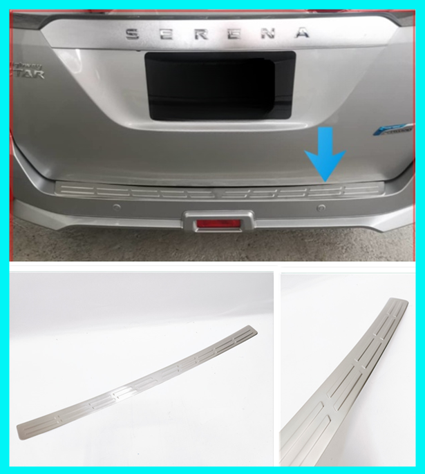 NISSAN SERENA C27 2020 - 2023 Rear Bumper Guard Trunk Protector ...