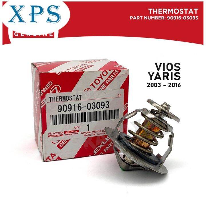 xps Toyota Genuine Thermostat for Toyota Vios / Yaris 2003-2016 90916 ...