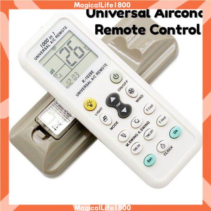 Universal Aircond Remote Control 1000 In 1 All Brand Model Supported AC ...