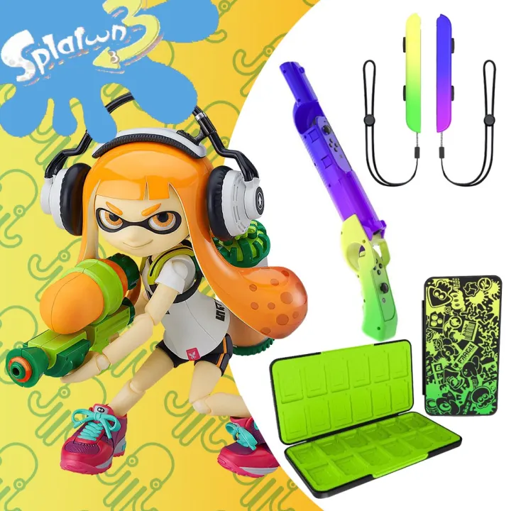 Splatoon 3 Nintendo Switch Accessories Game Card Box Joy-con Wrist ...