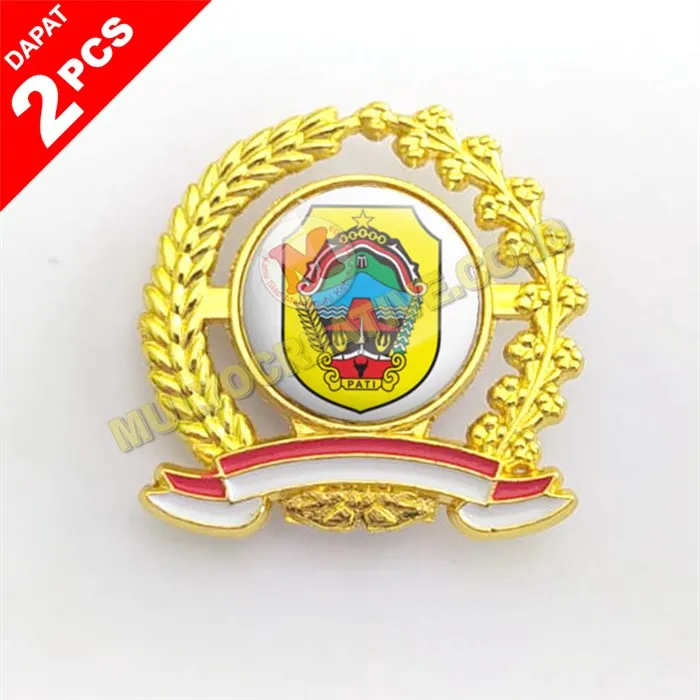 Lencana Pin Logo Kabupaten Pati Pin Logo Pati Lencana Wing Bros Logo ...