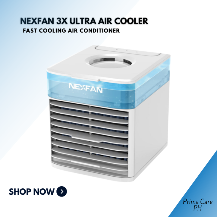NEXFAN 3X ULTRA AIR COOLER FAST COOLING AIR CONDITIONER PORTABLE AC ...