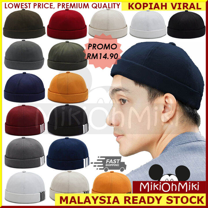 Kopiah Viral Trend Korean Modern Style Baru MikiHat Topi Topiah Songkok ...