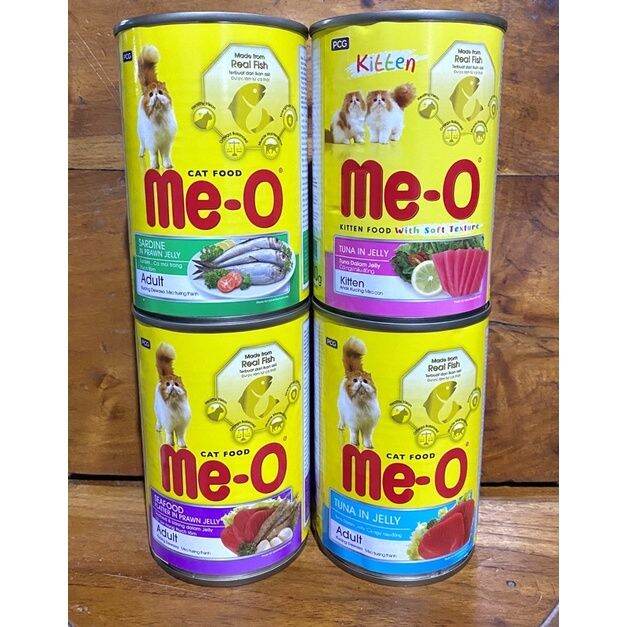 Meo Kaleng 400gr Me-O Makanan Kucing Basah Wet Cat Food | Lazada Indonesia