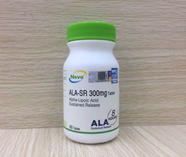 [TY PHARMACY] Nova ALA-SR 300mg Tablet 60's (Alpha-Lipoic Acid ...