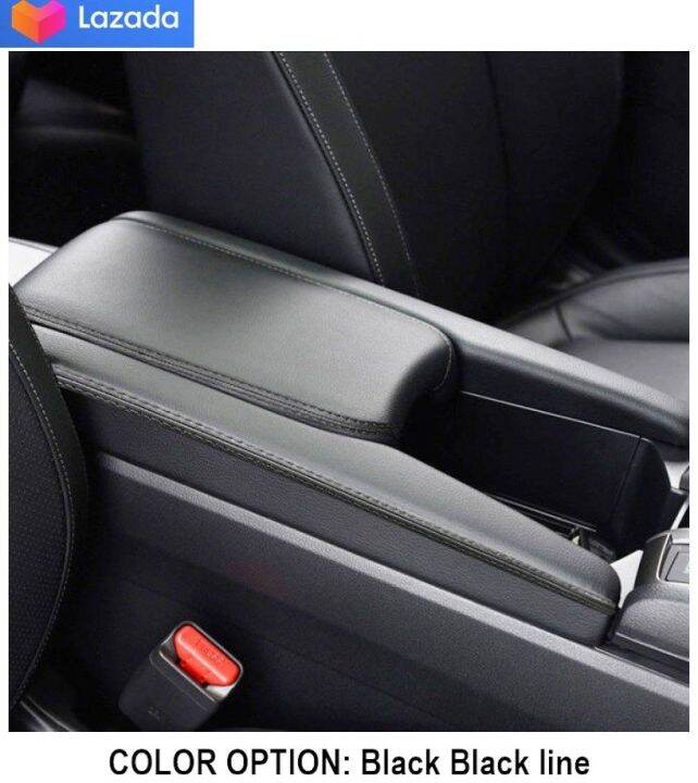 Honda Civic Fc 2016-present Leather Arm Rest Cover Central Armrest Case ...