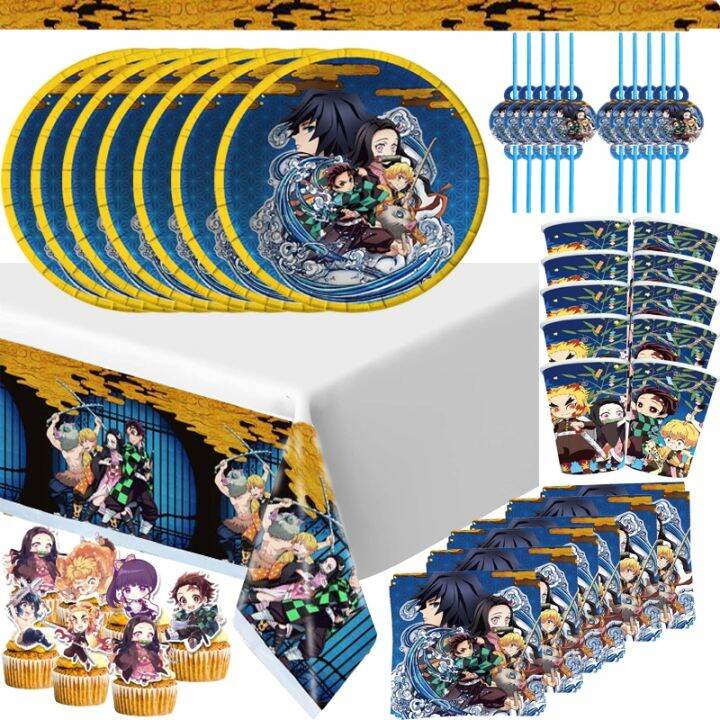 「koko party supplies」อะนิเมะปีศาจฆ่าพรรคซัพพลาย Kimetsu No Yaiba พวง ...
