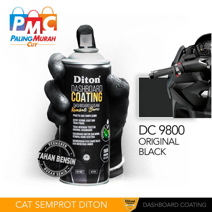 DITON PREMIUM DASHBOARD COATING ORIGINAL BLACK | Lazada Indonesia