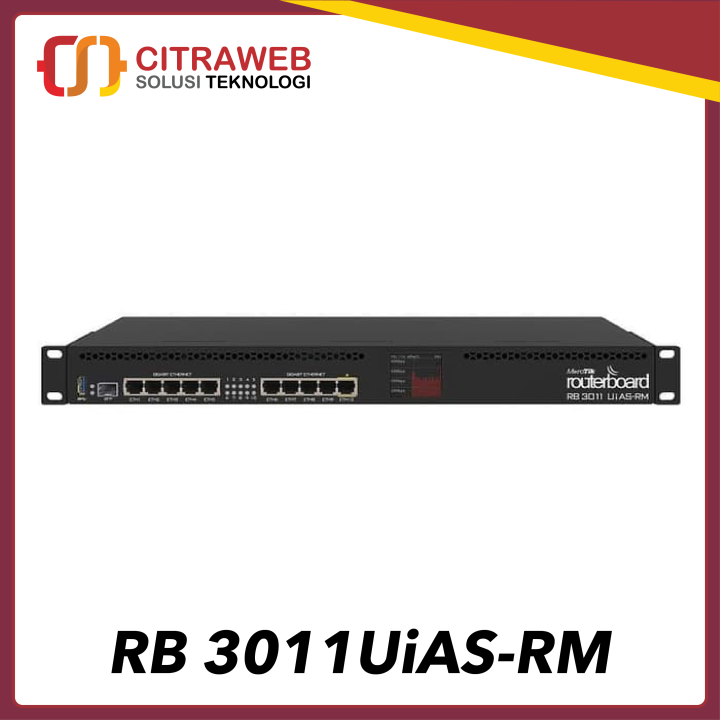 Mikrotik RouterBoard 3011UiAS-RM | Lazada Indonesia