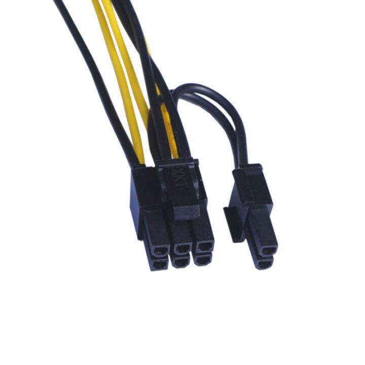 SME 6Pin PCI Express to Dual PCIE 8 (6+2) Pin Power Cable 20cm ...