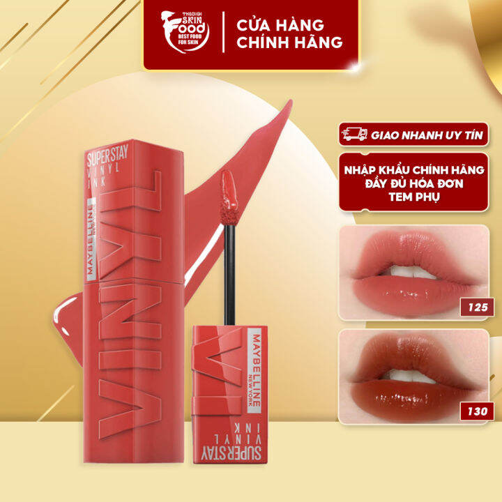 Son Kem Bóng Bền Màu, Nhẹ Môi Maybelline New York Superstay Vinyl Ink 4.2ml | Lazada.vn
