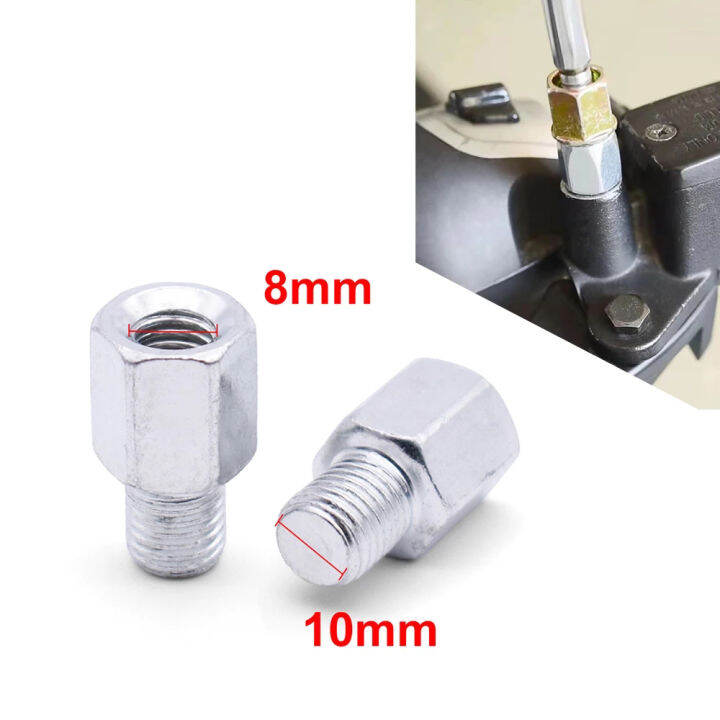 ZOATAAL Motorcycles Accessories Silver Changing Screw Clockwise Right ...