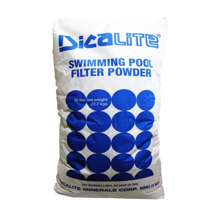 Dicalite Pool Diatomaceous Earth DE Filter Powder 50 lbs bag | Lazada PH