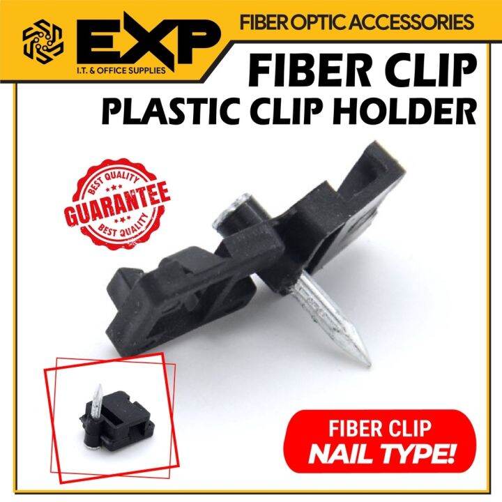 Fiber Clip Fiber Drop Cable - Nail Type | Lazada PH