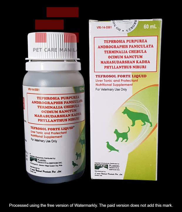 TEFROSOL Forte Liquid, 60ml | Lazada PH