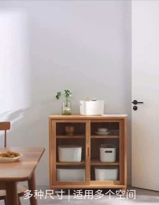 Japanese-Style White Storage Box Wardrobe Organizer Desktop storage ...