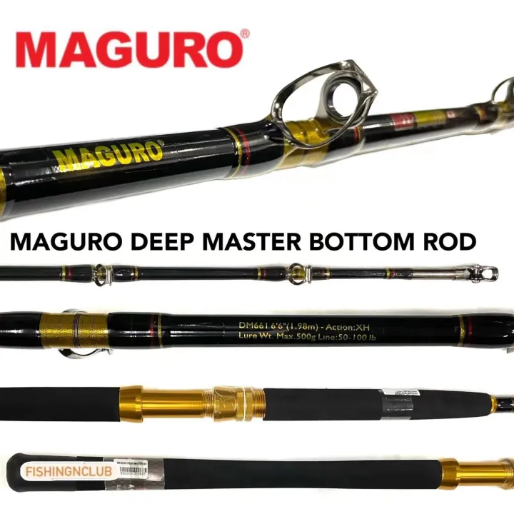 MAGURO DEEP MASTER BOTTOM ROD FISHING ROD | Lazada