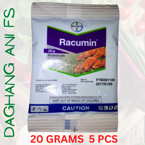 RACUMIN POWDER RAT KILLER 20g 5PCS | Lazada PH