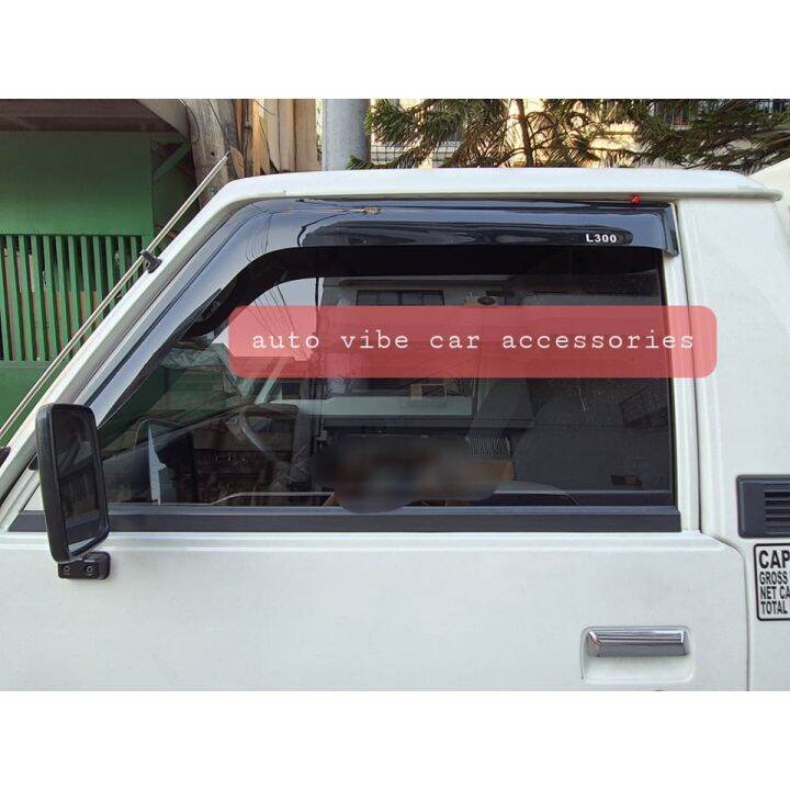 Mitsubishi L300 FB Rain Visor Black | Lazada PH