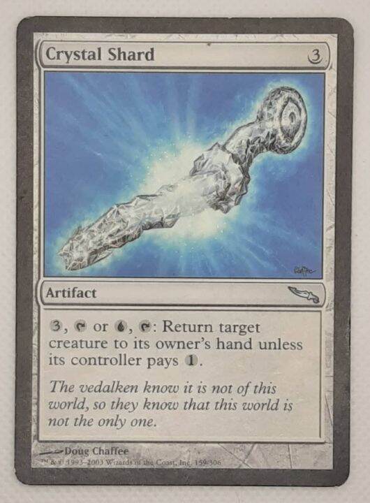 MTG Card Crystal Shard Artifact Uncommon Mirrodin | Lazada PH