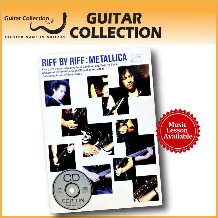 Riff By Riff by Metallica (With CD) | Lazada