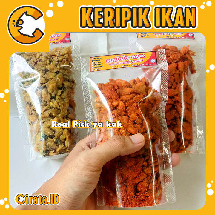 Cemilan serba 2000/keripik ikan cripsi pepetek/walder/jagung/cemilan ...
