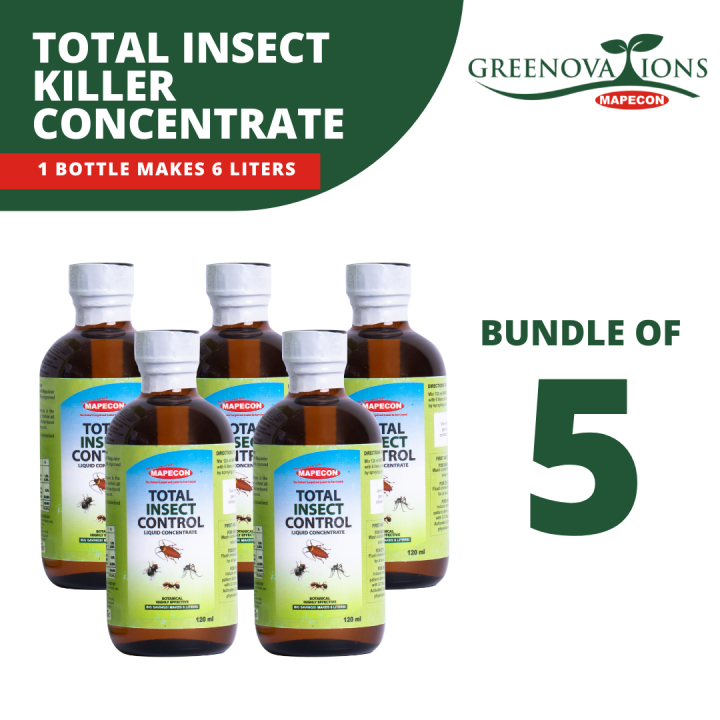 MAPECON Total Insect Killer - Liquid Concentrate BUNDLE OF 5 | Lazada PH