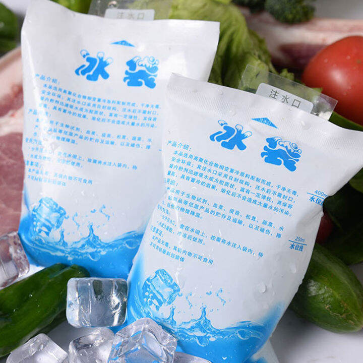 100/200/400/600/1000ML Gel Ice Pack Reusable Refrigerated For ...