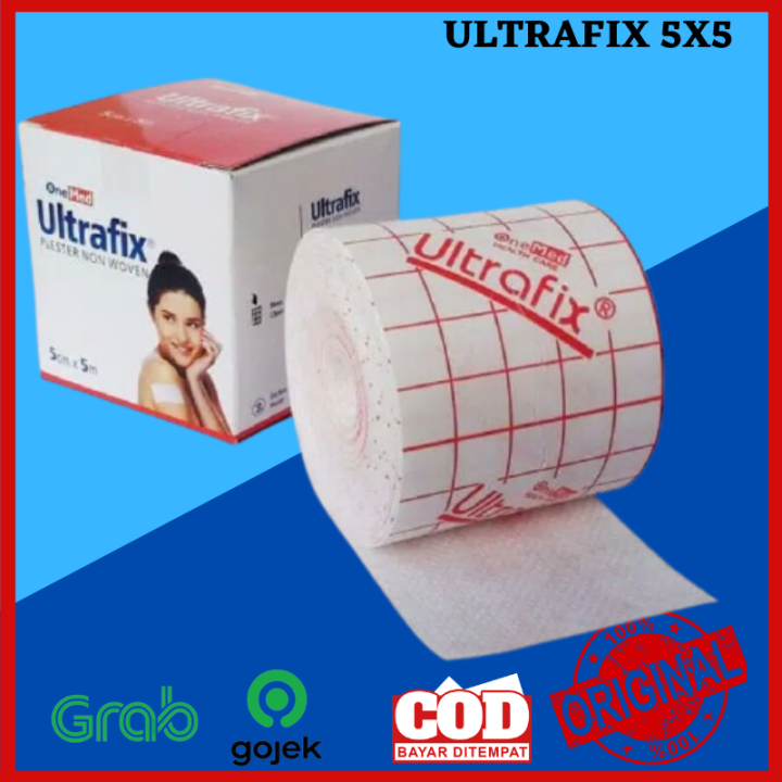 COD - ULTRAFIX 5 cm x 5 m One Med Plester 5cm x 5m Luka Onemed / Tape ...