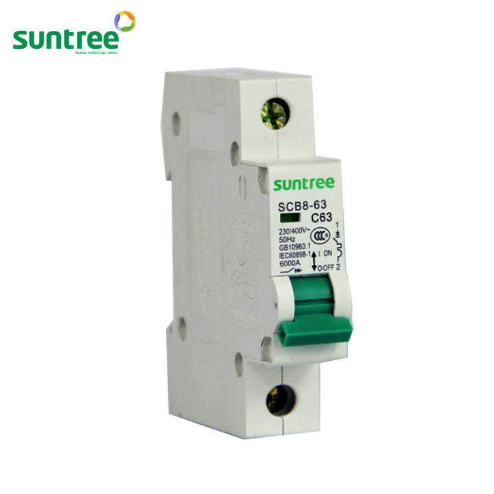 AC เบรกเกอร์ Suntree AC Circuit Breaker : AC SL7-63 - 1P 32A 250V Mini ...