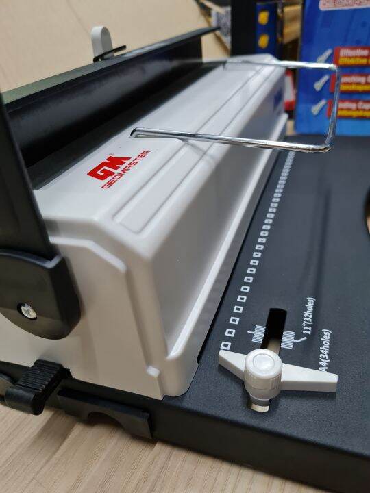Geomaster Local Wire Binding 34 Hole Wire Binding Machine - Ready Stock ...