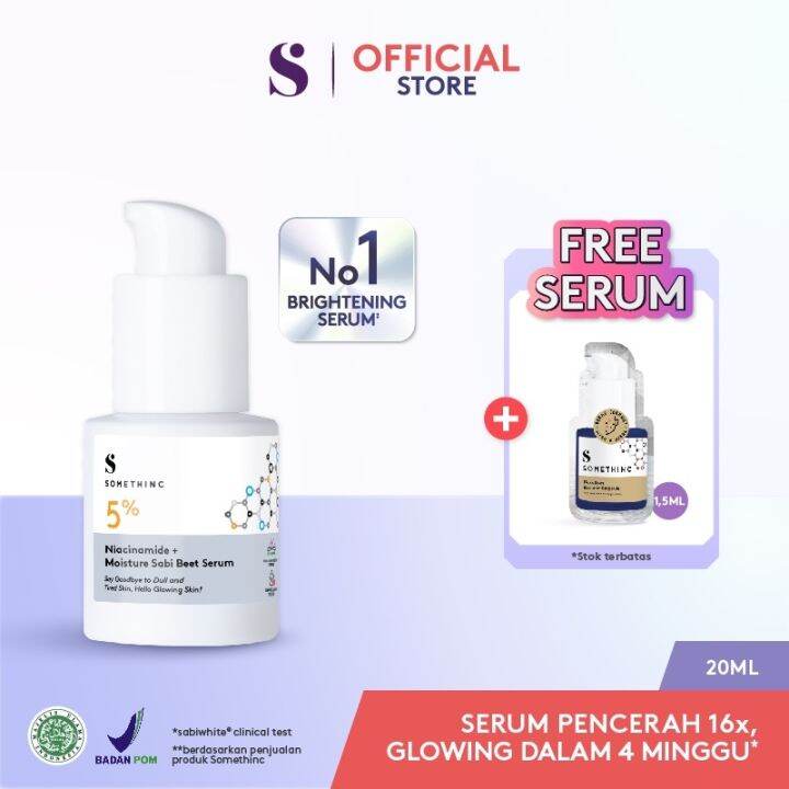 Somethinc [Free SACHET] 5 Niacinamide Moisture Sabi Beet - Maximum ...