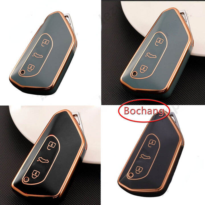 bochang Car Key Cover Shell Key Cover Car Key Case For VW Golf 8 TPU ...