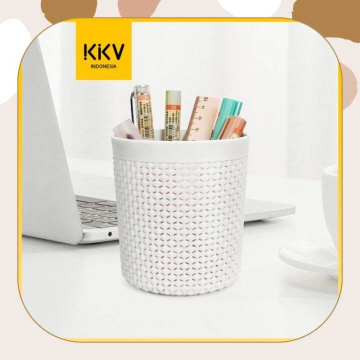 KKV SUNMIKI Storage Keranjang Tempat Penyimpanan Serba Guna | Lazada ...