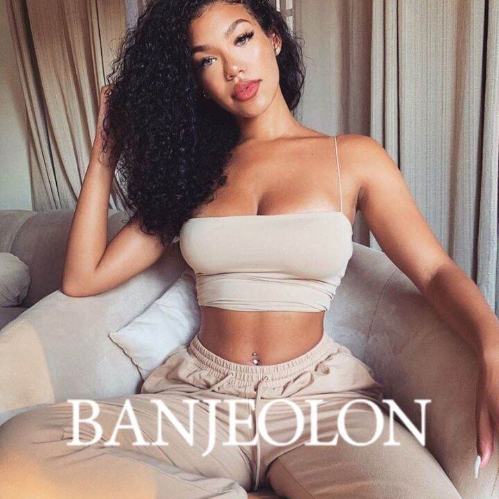 BANJEOLON Tube top underwear camisole female outer wear short hot girl beauty strap chest pad ...