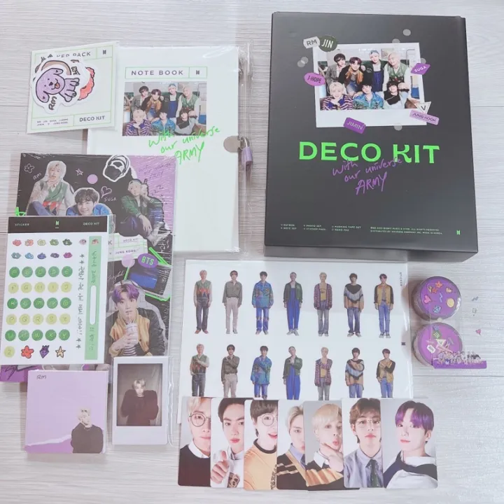 BTS Deco Kit with Our Universe Army 2022 Photocard | Lazada PH