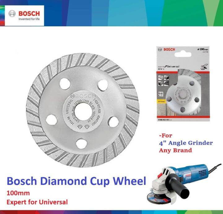 Bosch Diamond Cup Wheel 100mm | Lazada PH