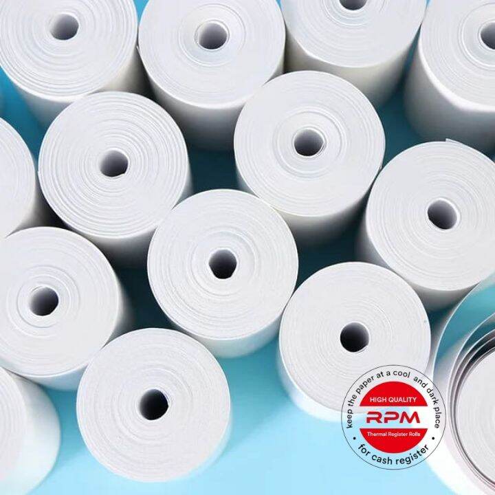 kertas thermal 57x40/10 roll 1 pack/kertas kasir/kertas struk/termurah ...