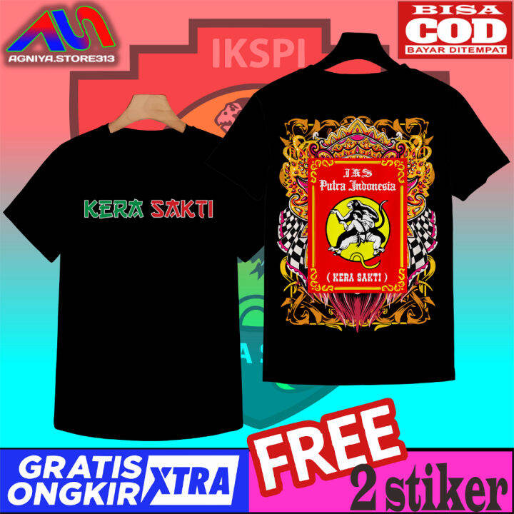 Fashion agniya store 313 pencak silat IKSPI Kera Sakti 1980 DBKS4.DDKST2.DL1 IPSI, t-shirt ...