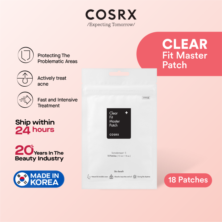 COSRX Clear Fit Master Patch 18 Patches | Lazada