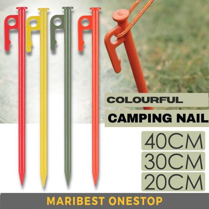 40/30/20cm Peg Stake Camping Peg Ground Nail Tent Peg Flysheet Peg ...