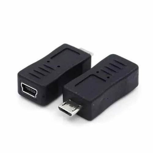 Mini USB ไปเป็น Micro USB ( Mini USB Female to Micro USB Male Adapter ...