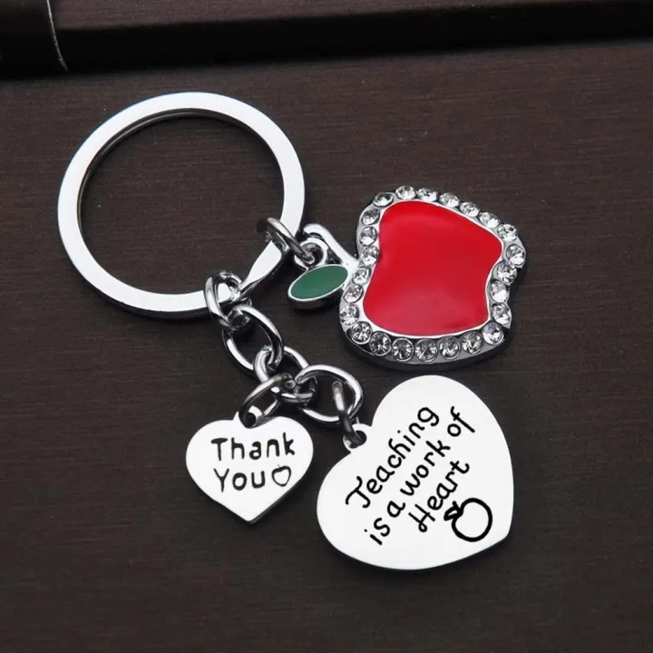 TIYOY Cute Happy Men Women Mentor Fashion Jewelry Teacher Keychain Key ...