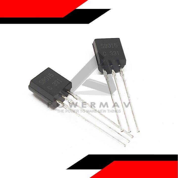 2pcs original s9015 transistor S9015 transistor 0.15A 50V 150ma PNP TO ...