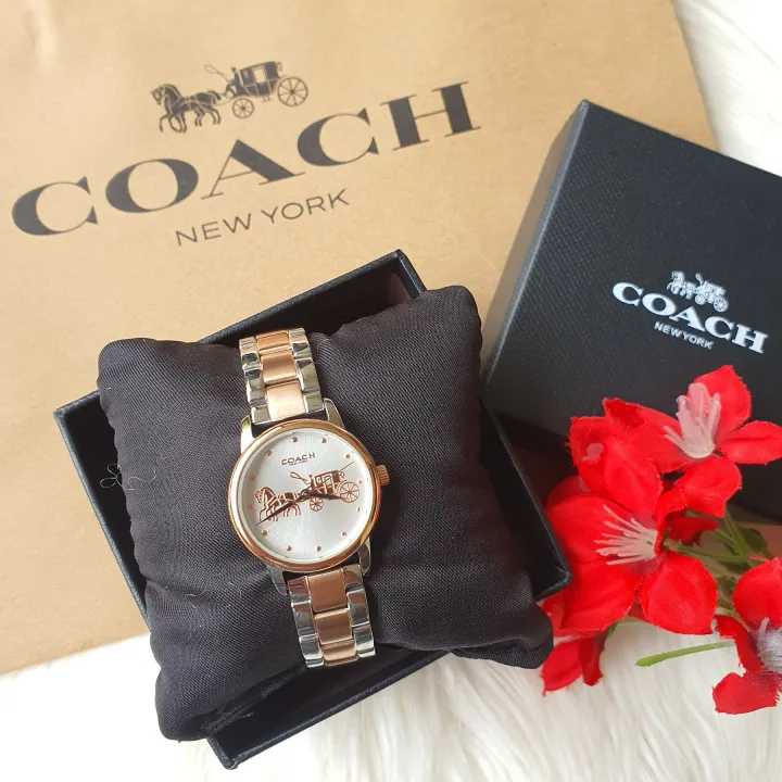 Authentic Coach Grand 28mm Three Hand with Horse and Carriage in Dial ...