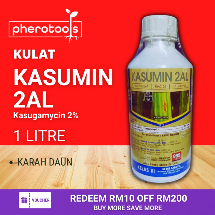 Pherotools Halex KASUMIN 2AL (1L) RACUN KULAT Sesuai untuk Karah Daun l Penyakit BLB & BLS | Lazada
