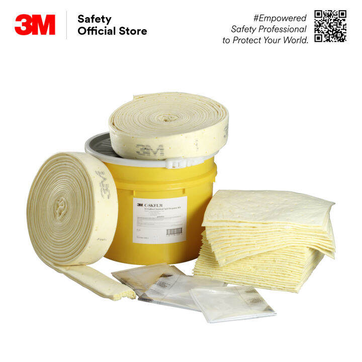 3M C-SKFL31 Chemical Sorbent Folded Spill Kit/ Sorbents & Spill ...